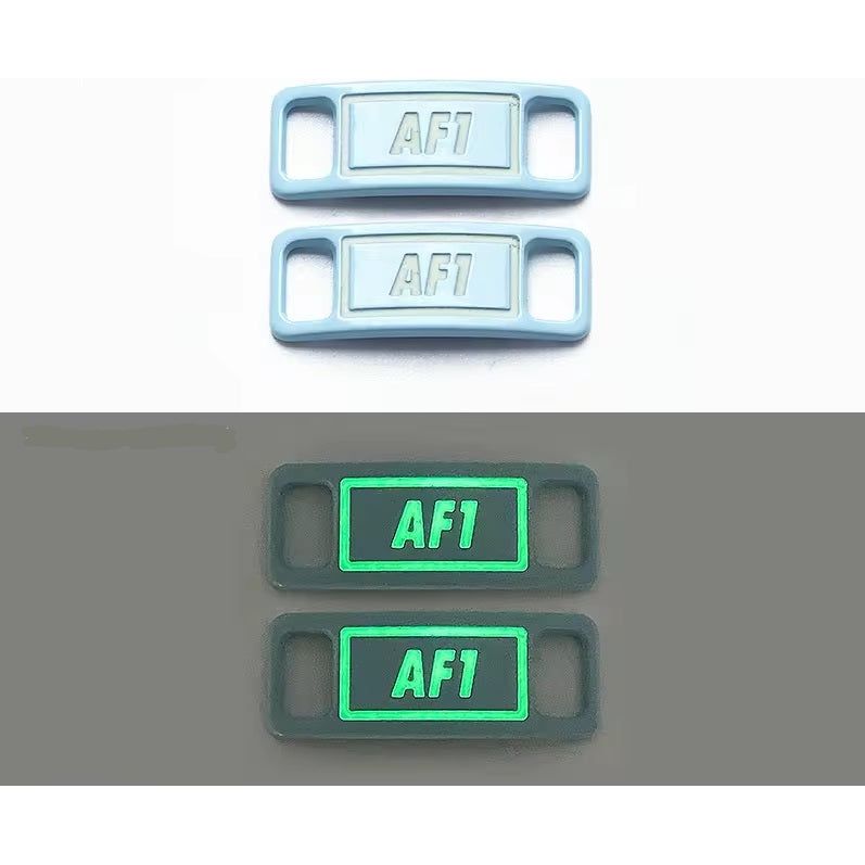 SneakerScience Glow in the Dark AF1 Lace Tags - (Light Blue) – Sneaker ...