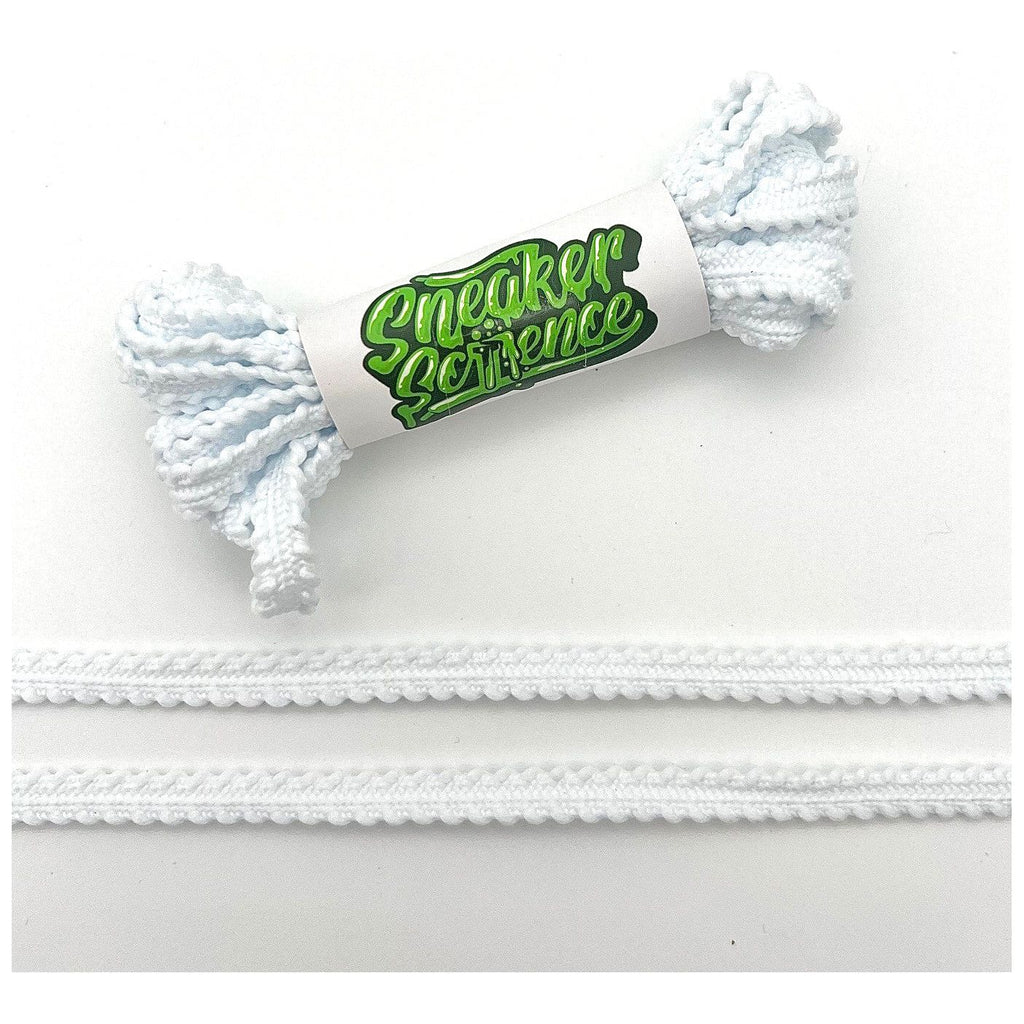 SneakerScience Sawtooth Running Laces - (White) – Sneaker Science