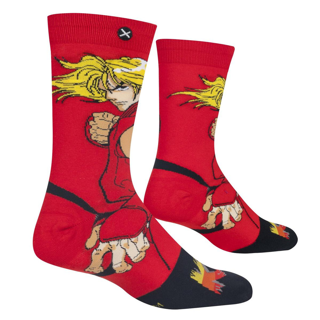 ODD SOX - Street Fighter KEN Socks – Sneaker Science